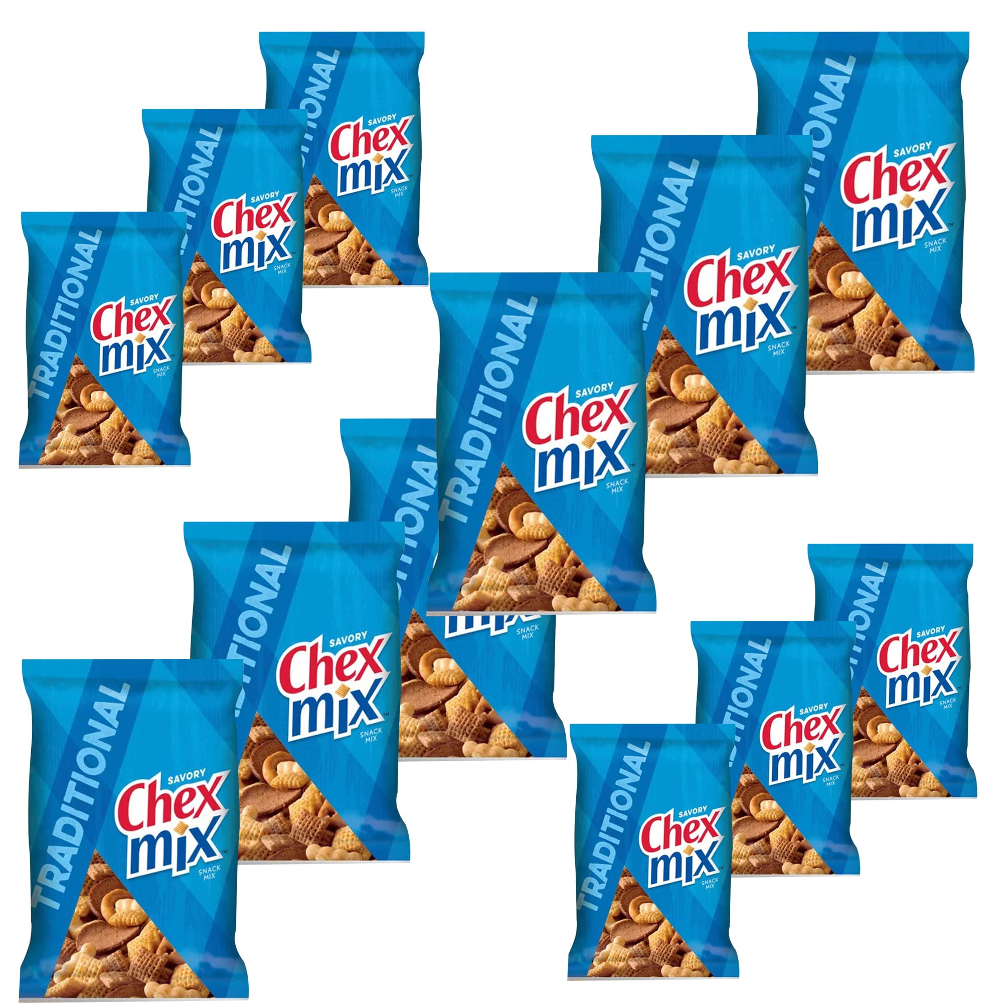 Chex Mix Traditional Savory Snack That Comes in a Variety of Shapes, 1. ...