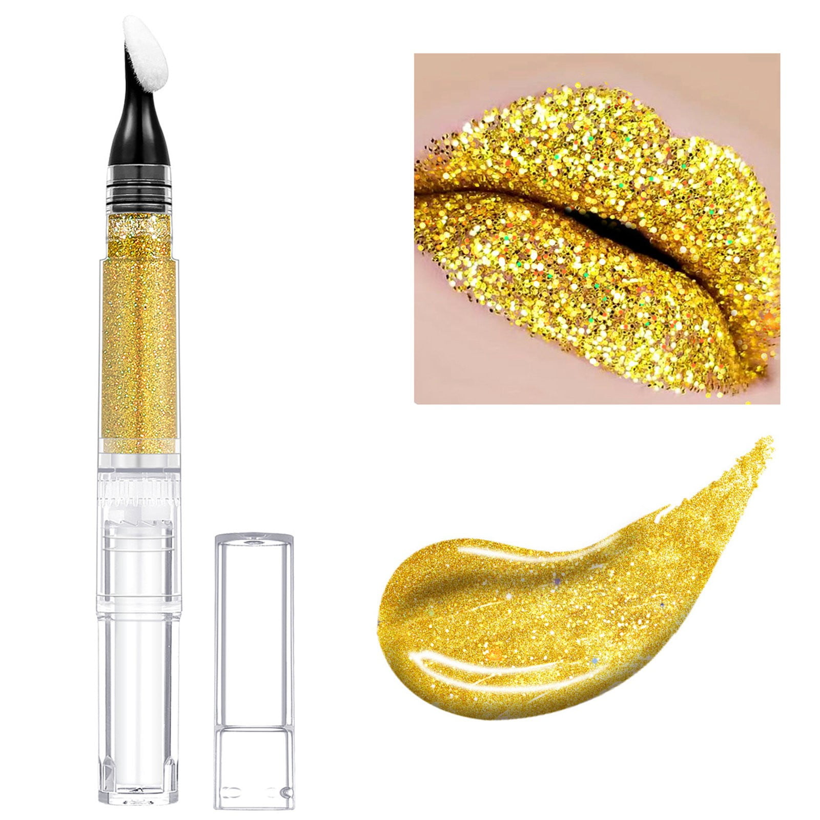 Chexio Clearance Lip Glosses Shimmery Glitter Lip Gloss 8colors Liquid