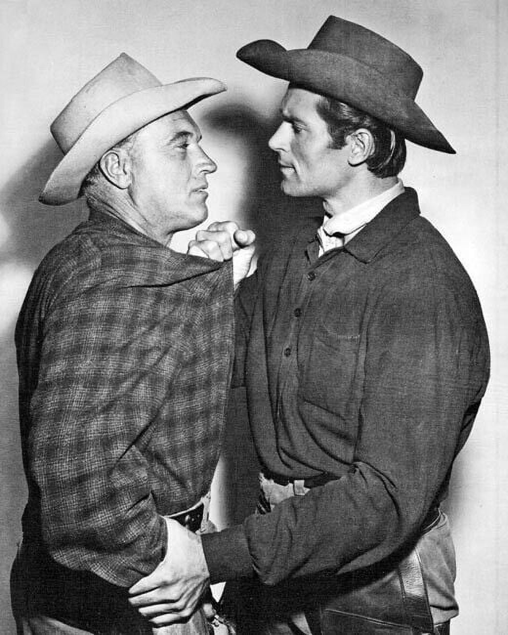 Cheyenne TV series Clint Walker gets tough 8x10 inch photo - Walmart.com