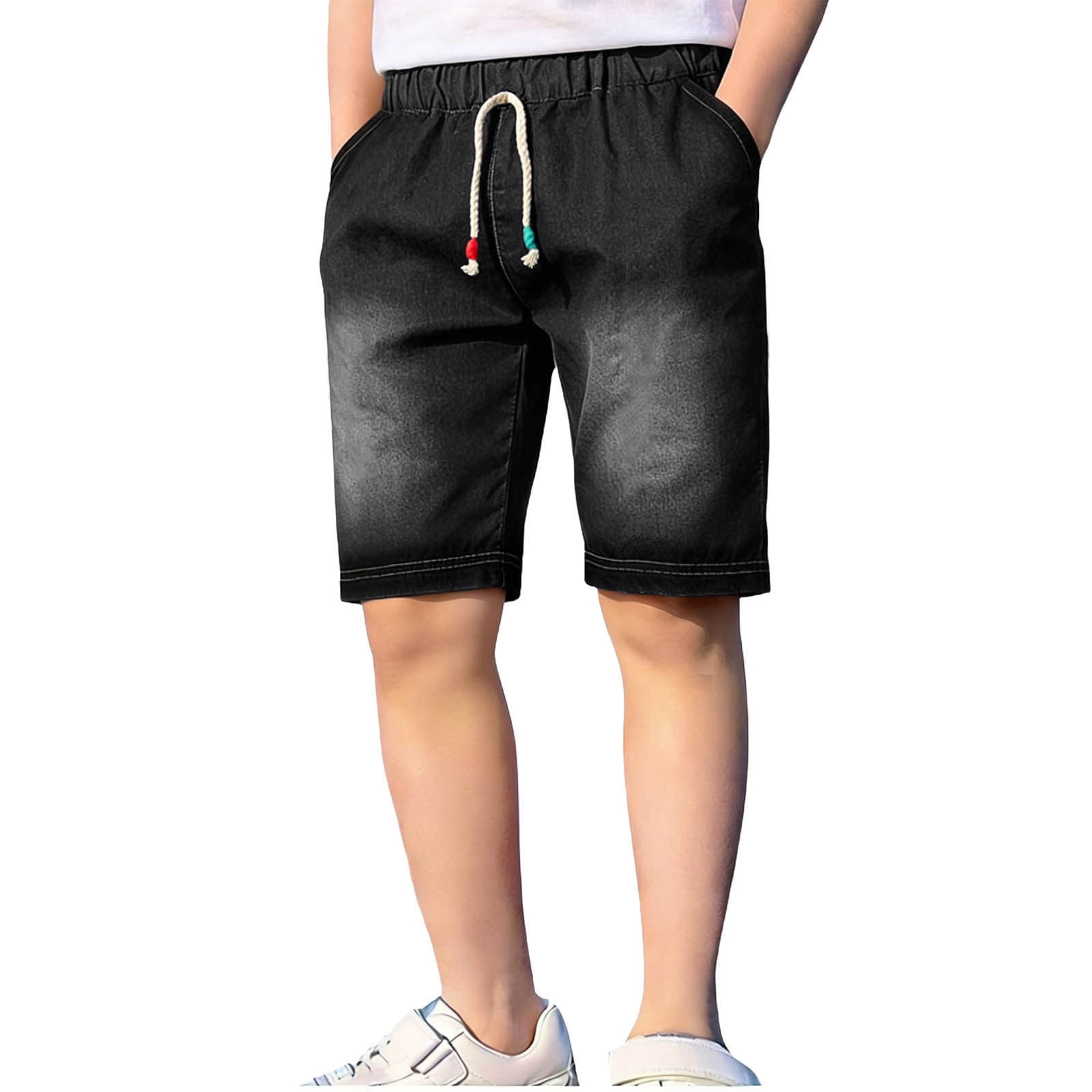 Cheytotty Kids Denim Shorts, Loose Leisure With Pocket, Summer ...