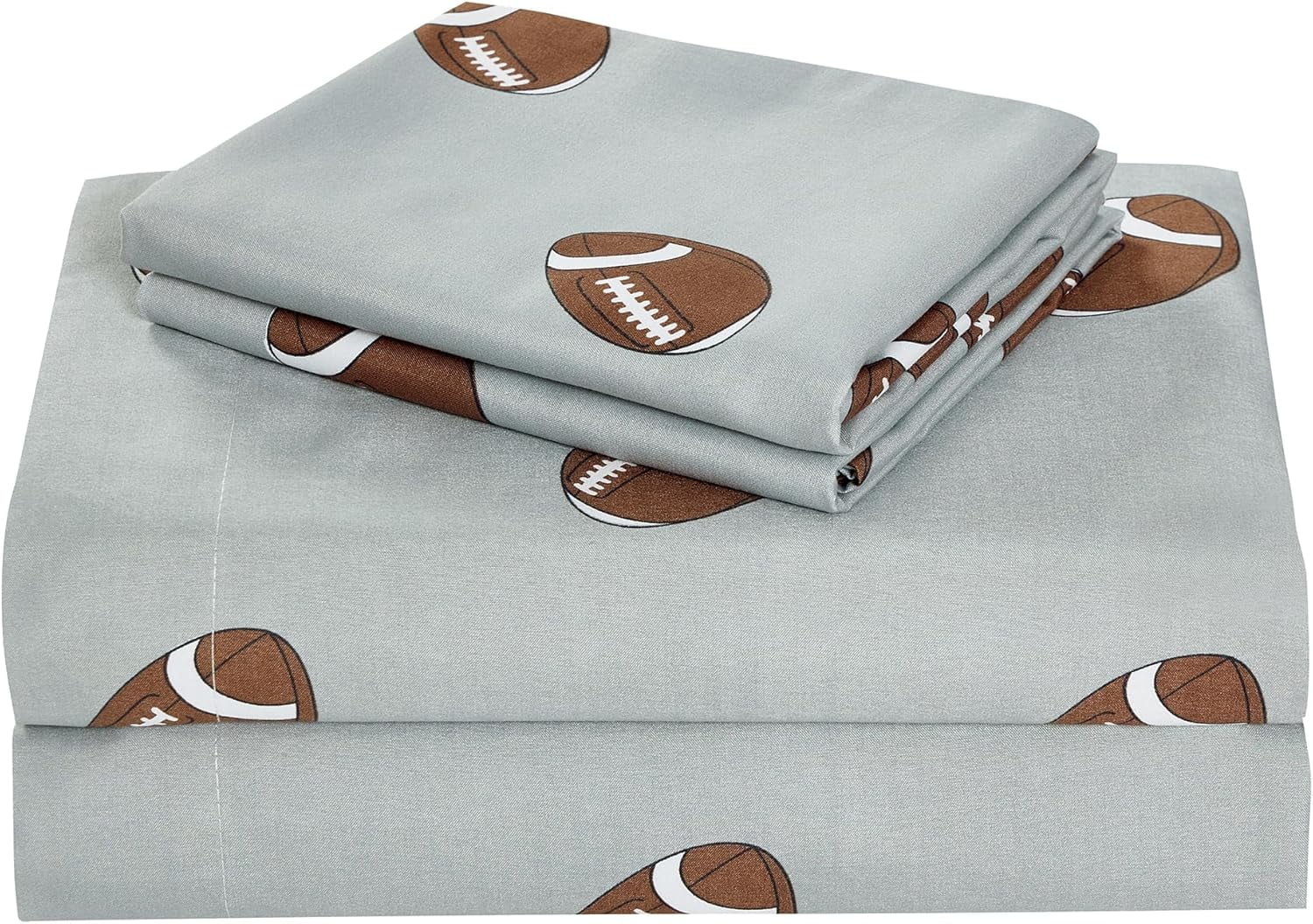 Chezmoi Collection 3-Piece Kids/Teens Sports Sheet Set, Soft Microfiber ...