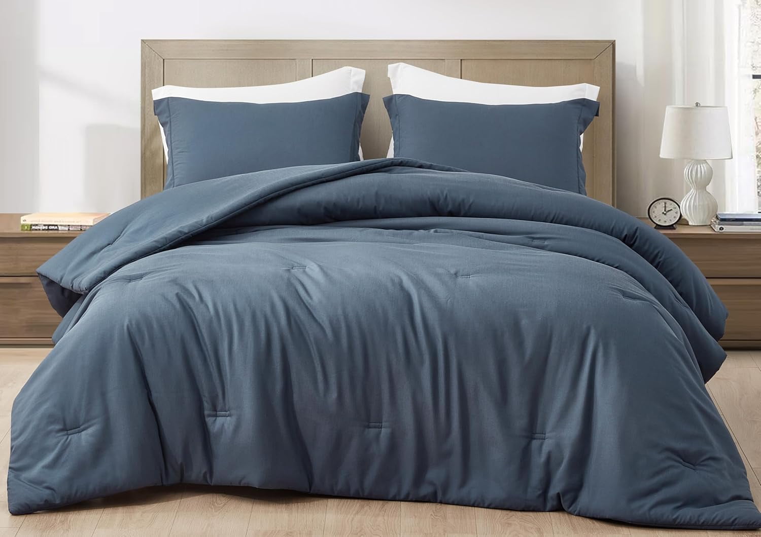 Chezmoi Collection Cliff 3-Piece Lightweight Cooling Comforter Set ...