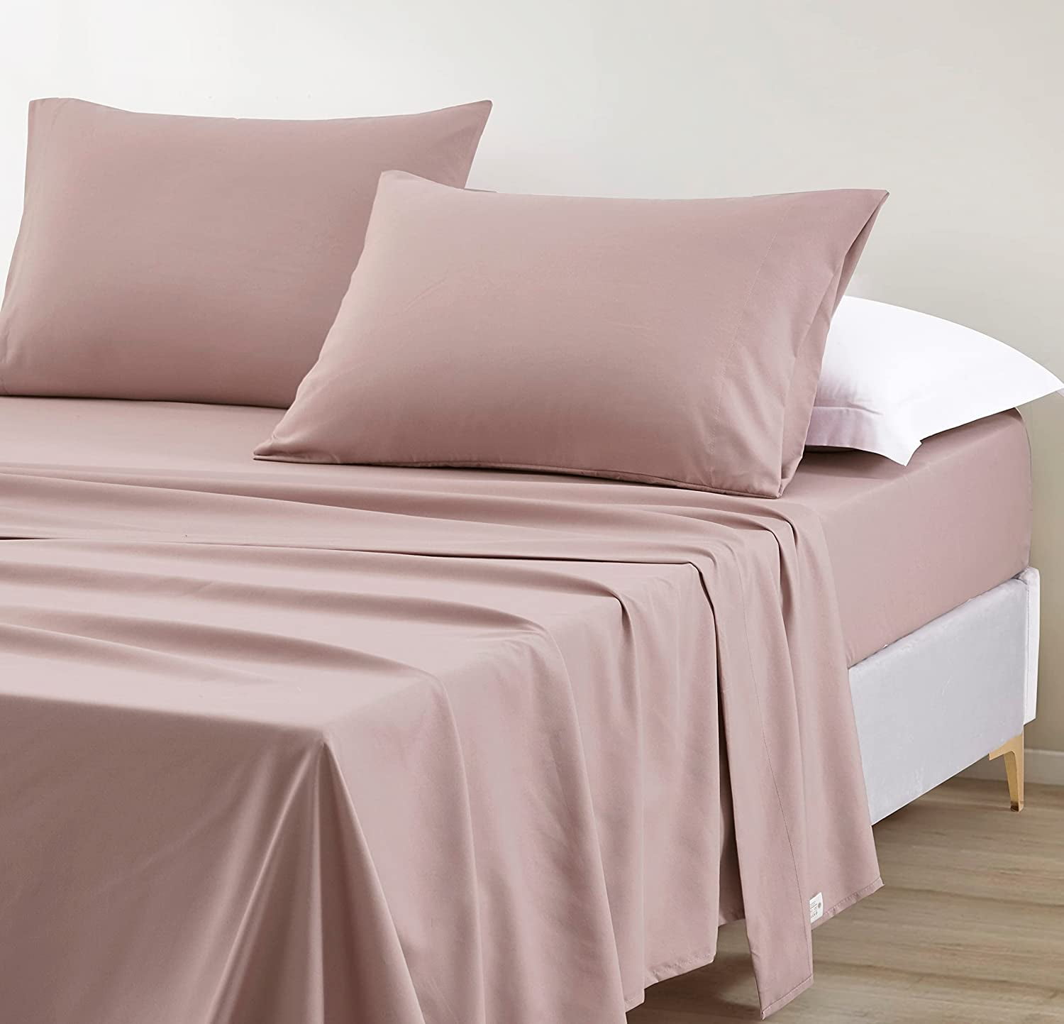 Chezmoi Collection Extra Soft Bed Sheets Set, Double Brushed Microfiber ...