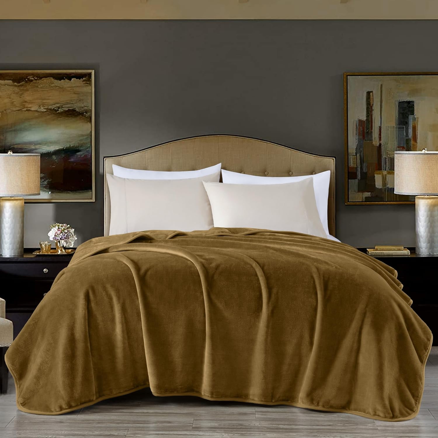 Chezmoi Collection Heavy Thick Korean Style Faux Mink Blanket Single ...