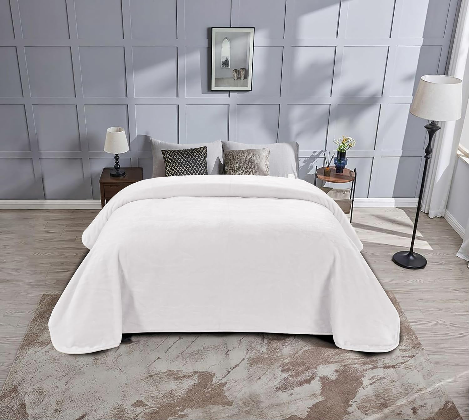 Chezmoi Collection Heavy Thick Korean Style Faux Mink Blanket Single ...