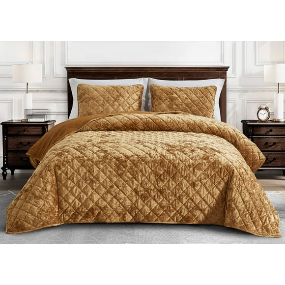 Gold Velvet Bedding
