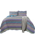 Chezmoi Collection Odette Boho Chic Bohemian 100% Cotton Quilt Set ...
