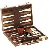Classic Games Collection 15" Attache Backgammon Set - Walmart.com
