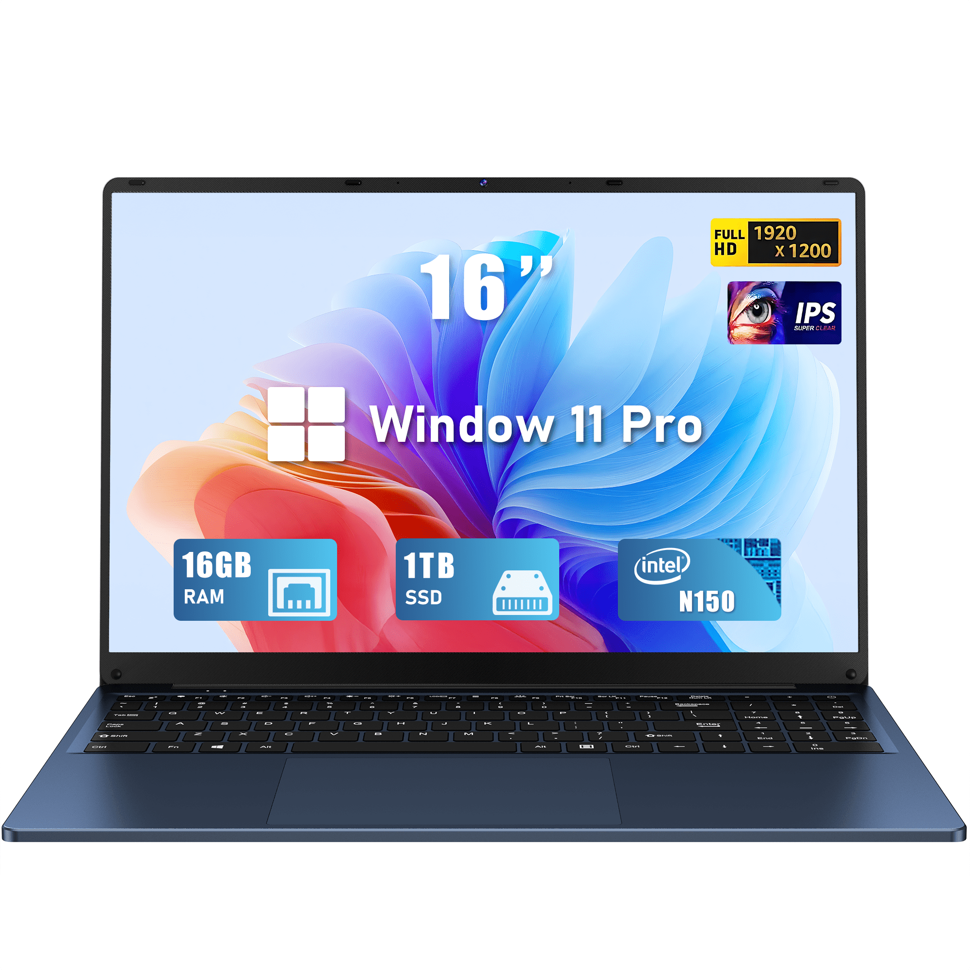 Chheart 16 Inch Gaming Laptop,Laptop Computer Windows 11 Pro,16GB,1TB ...