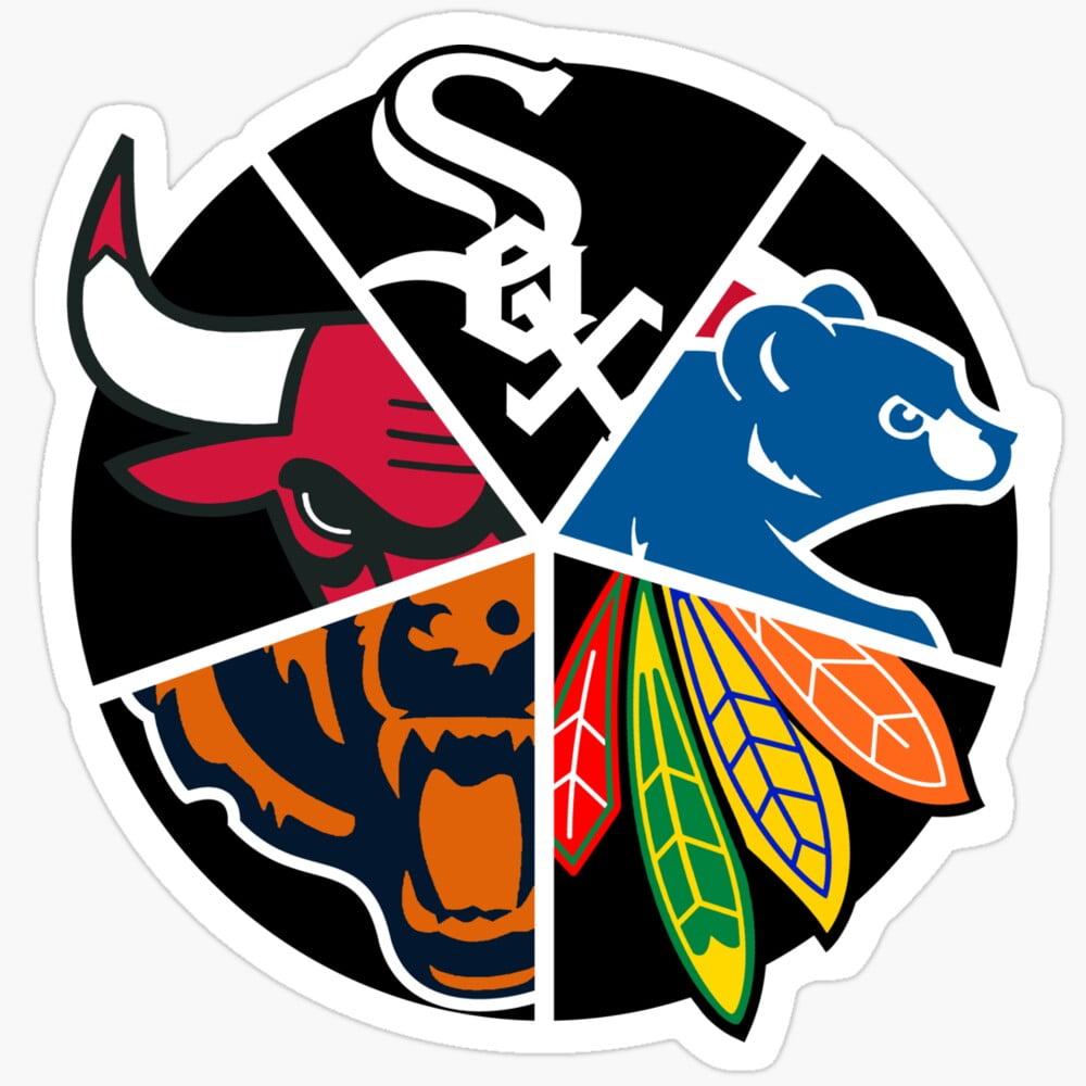 Chi 5 Sports Quad Sticker Phone Decal Water Bottle Stickers Car Decals ...