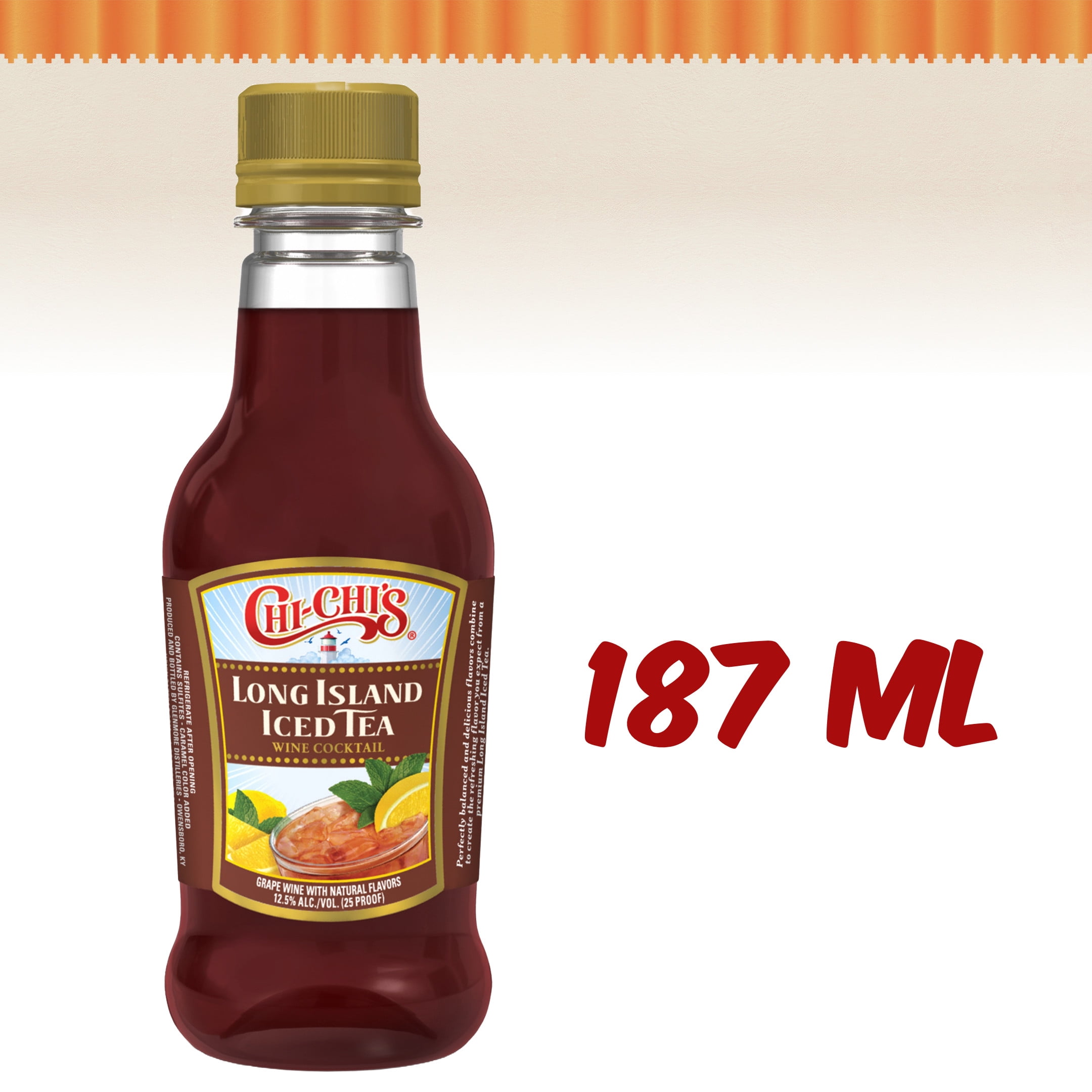 Chi-Chi's Long Island Iced Tea Wine Cocktail, 187ml 25 Proof - Walmart.com