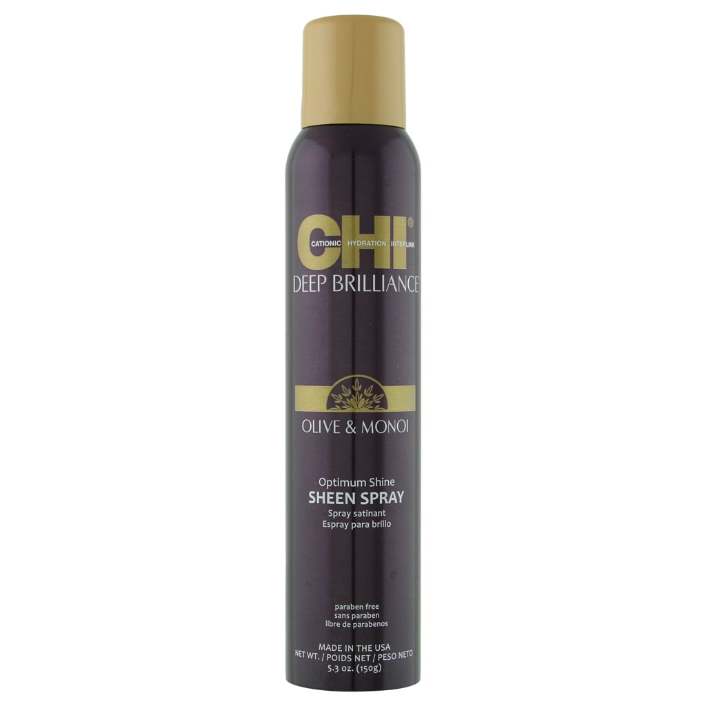 Chi Deep Brilliance Optimum Shine Sheen Hairspray 5.3 Ounce - Walmart.com