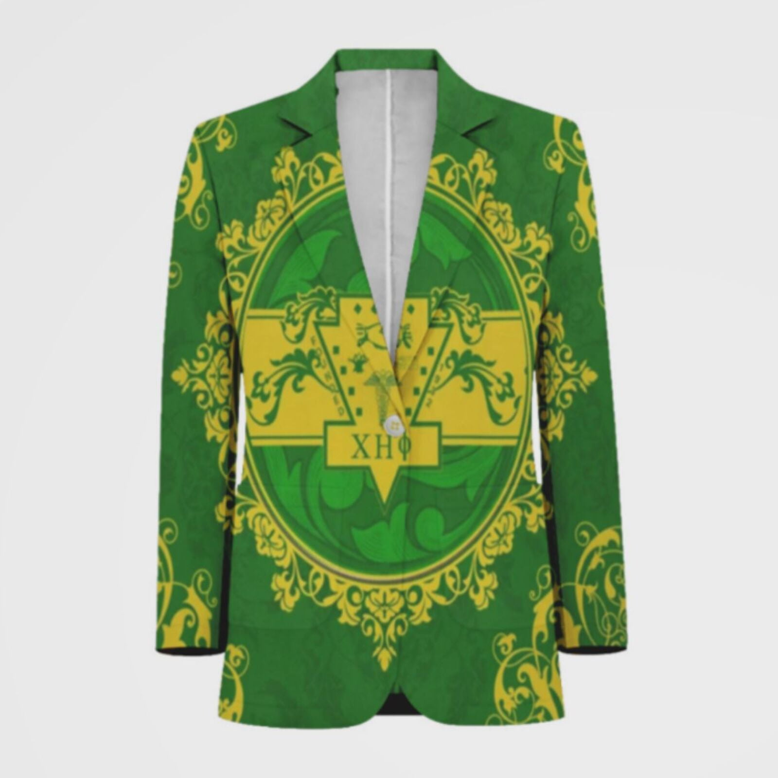 Chi Eta Phi Sorority Pattern-01 Men Blazers Slim Clothing Summer Jacket ...