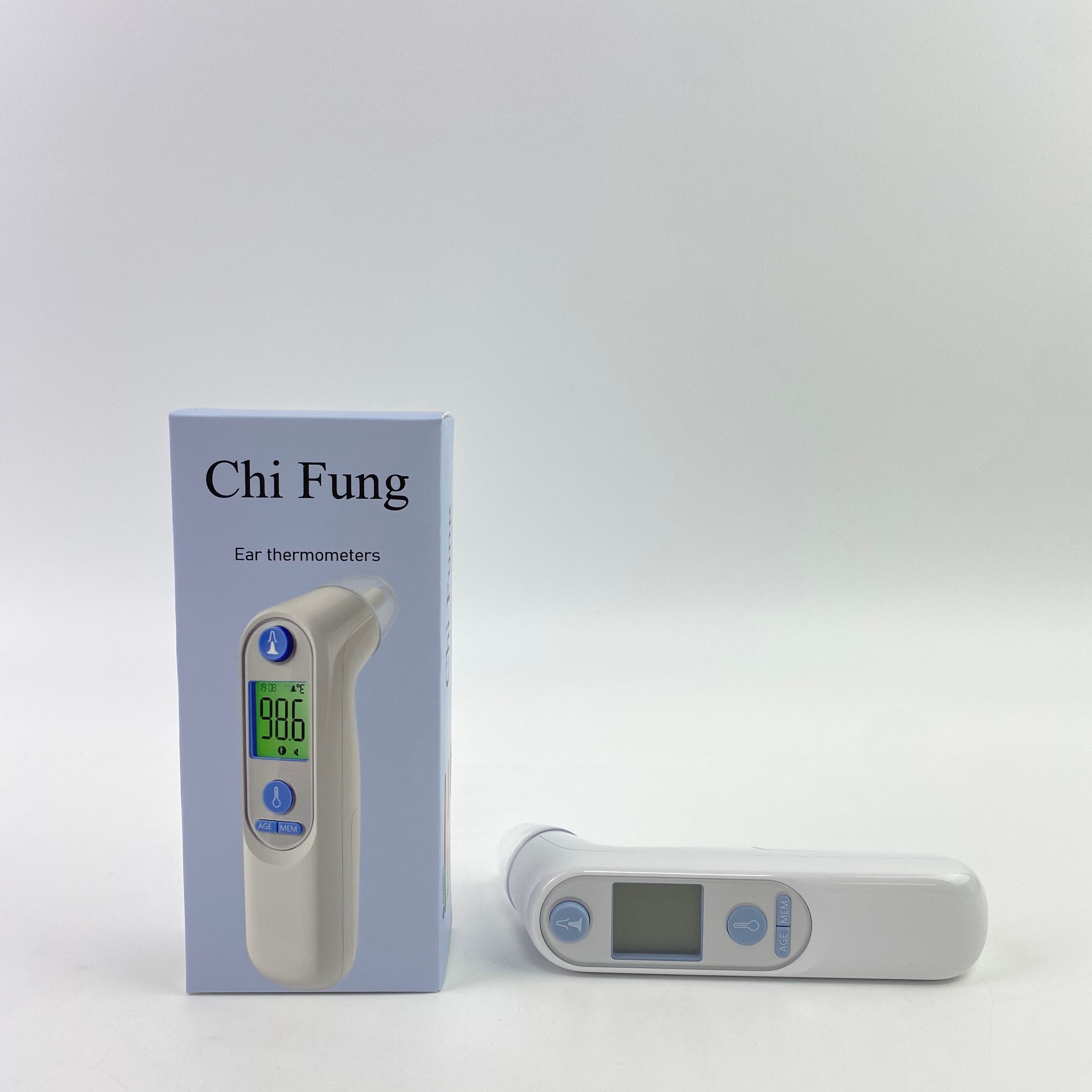 Chi Fung Ear Thermometer, Digital Ear Thermometer for Kids and Adults ...