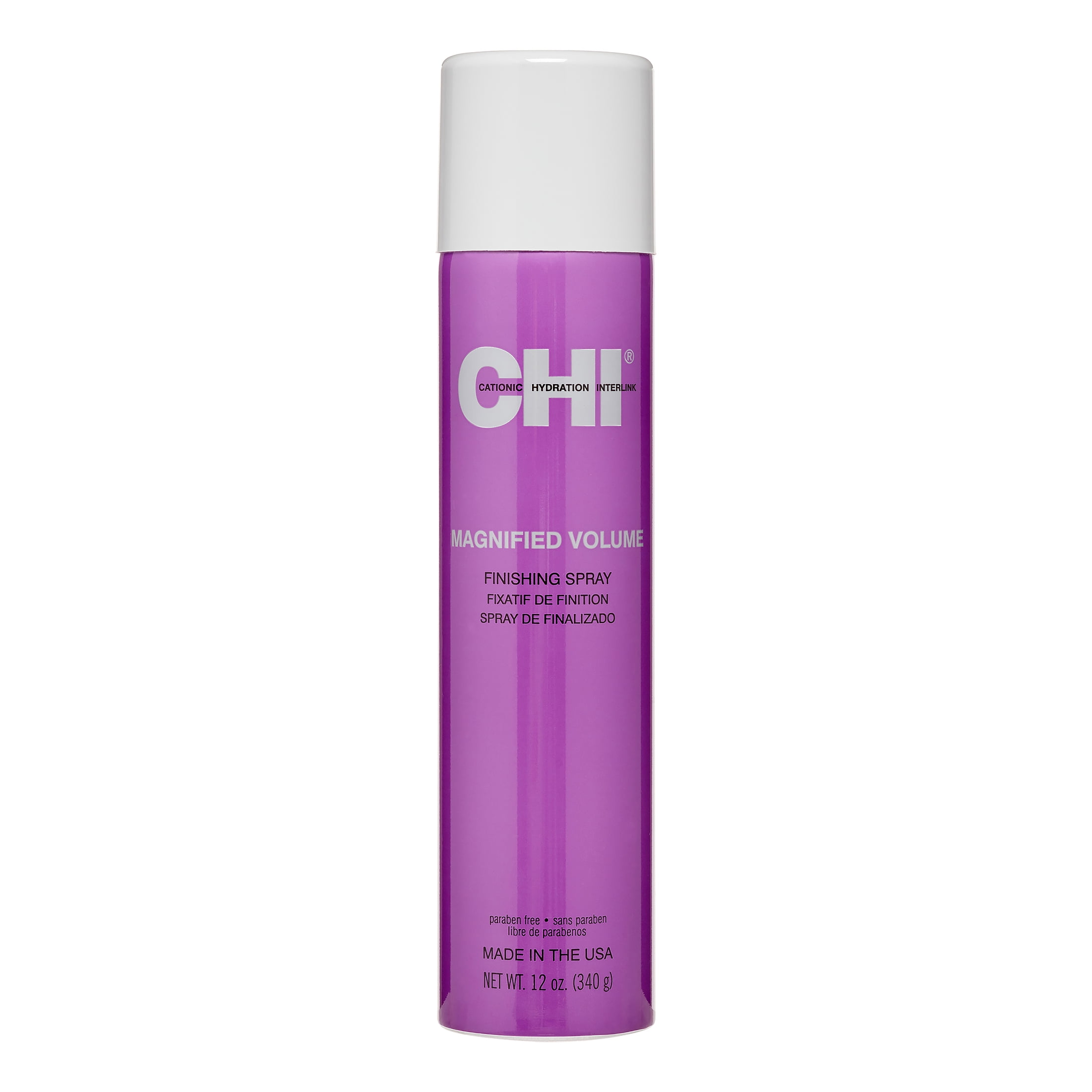 CHI Natural Hold Firm Hair Spray, Magnified Volume Finish, Texture ...
