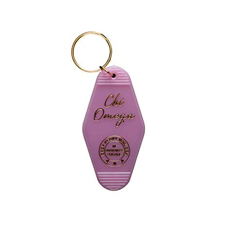 Chi Omega Vintage Motel Keychain - Walmart.com