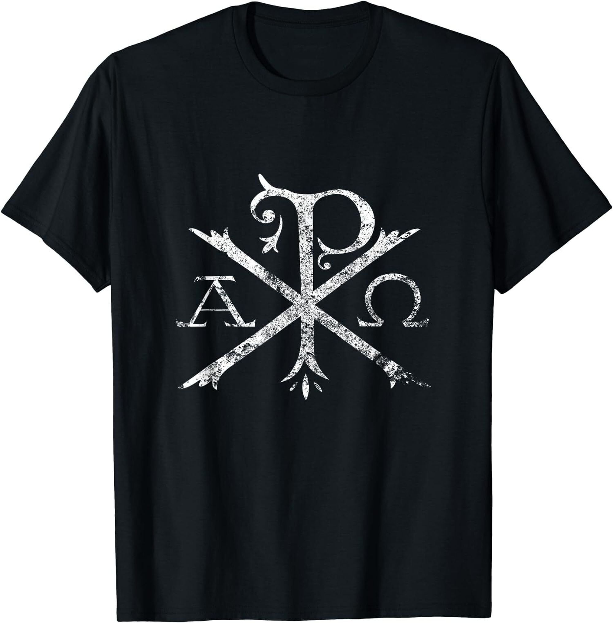 Chi Rho Labarum Cross Tee: Wear Your Faith Proudly with this Symbolic ...