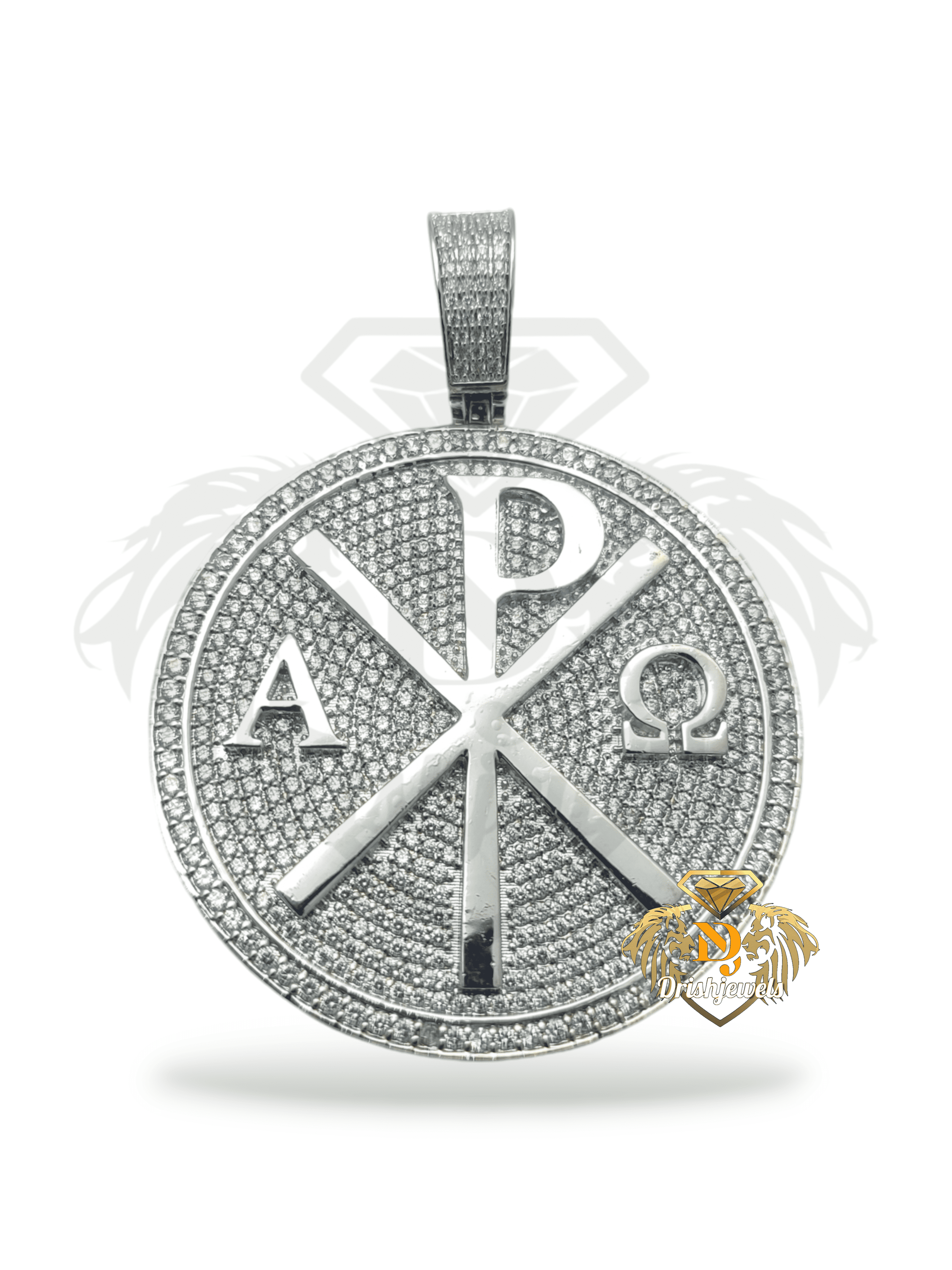 M/S.Drishya Gems And Jewels Chi Rho Px Jesus Christ Alpha Omega ...