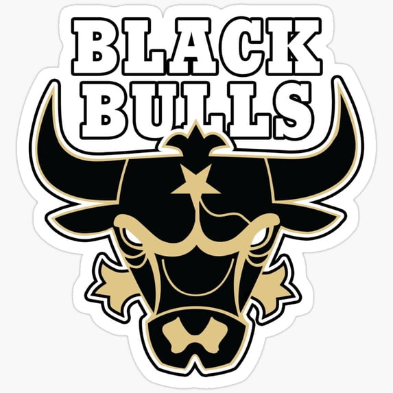 Chi-Town Black Bulls Sticker Phone Decal Water Bottle Stickers Car ...