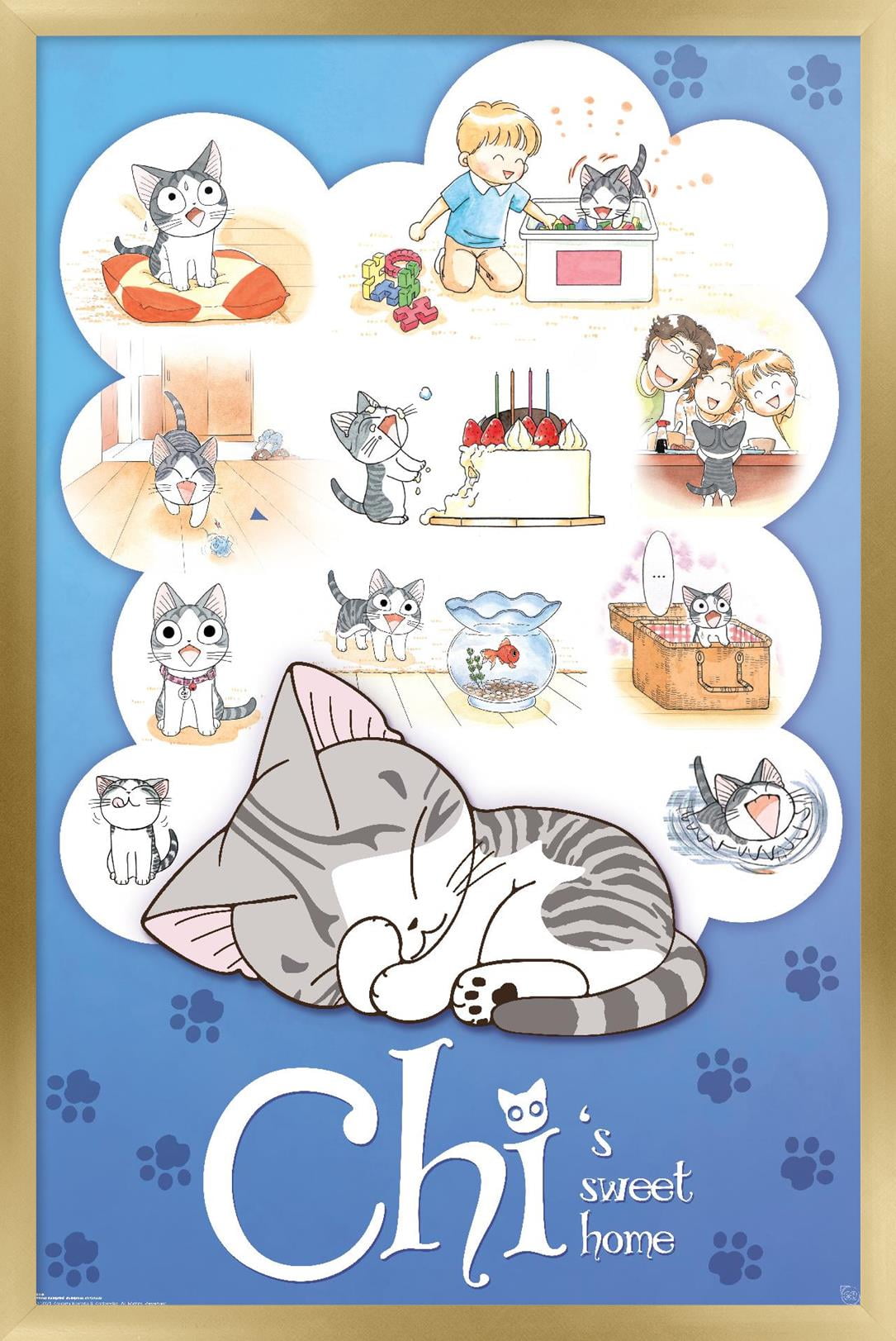 Chi's Sweet Home Wall Poster, 22.375" x 34" Framed - Walmart.com