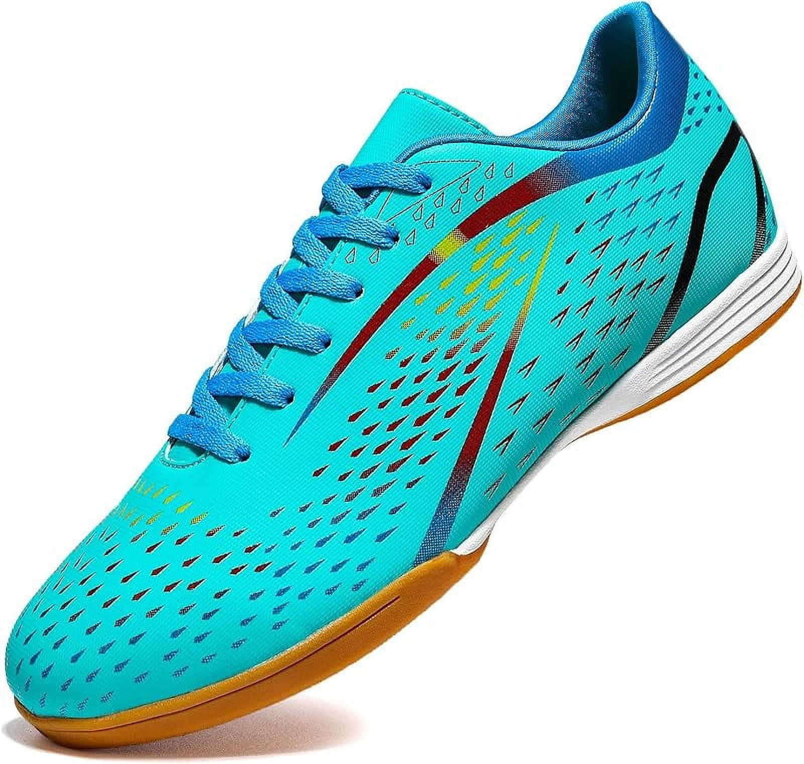 ChiVerve Indoor Soccer Shoes Mens Futsal Shoes for Women Youth ...