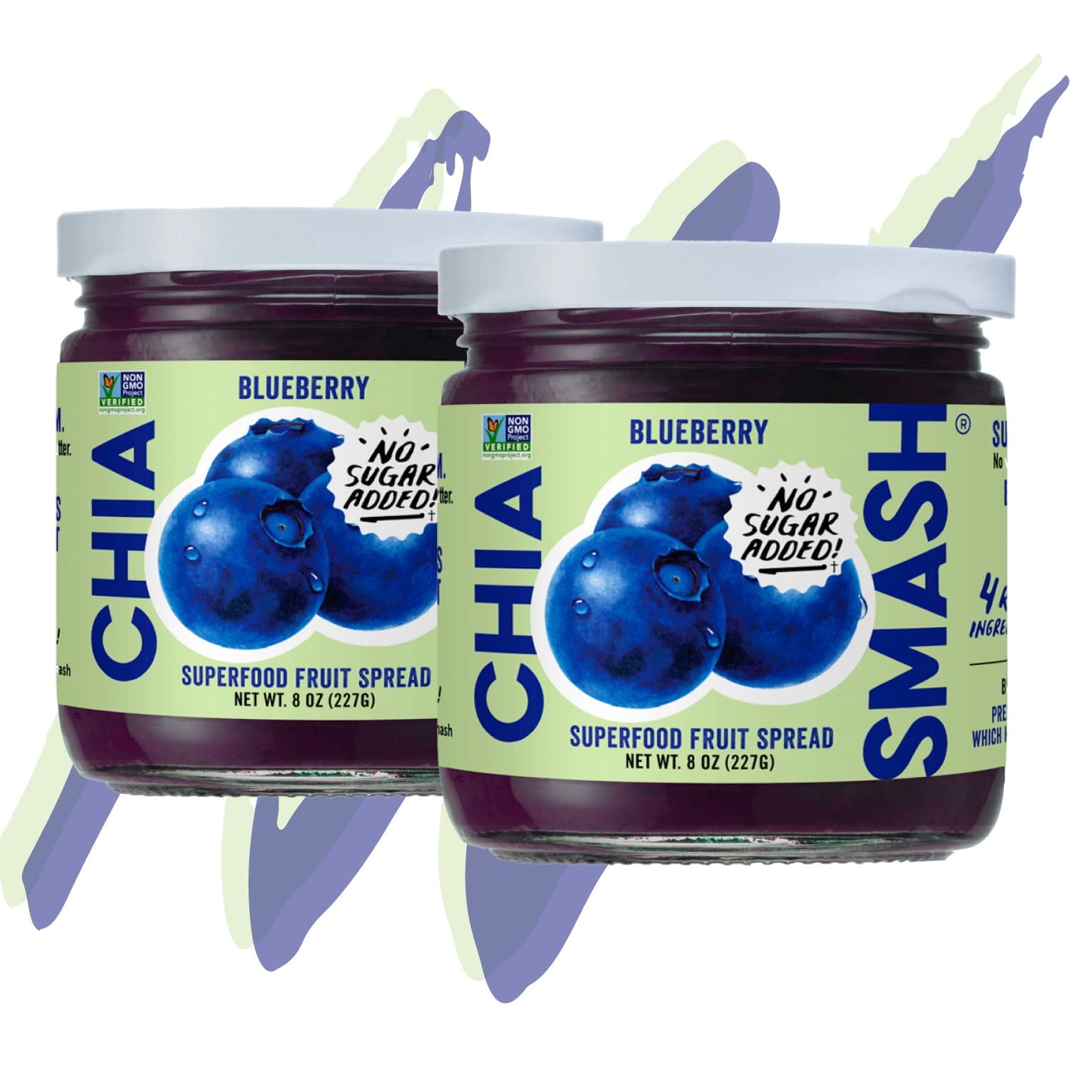 Chia Smash Fruit Jam | Subtly Sweet Keto Jam Made with Upcycled Berries ...