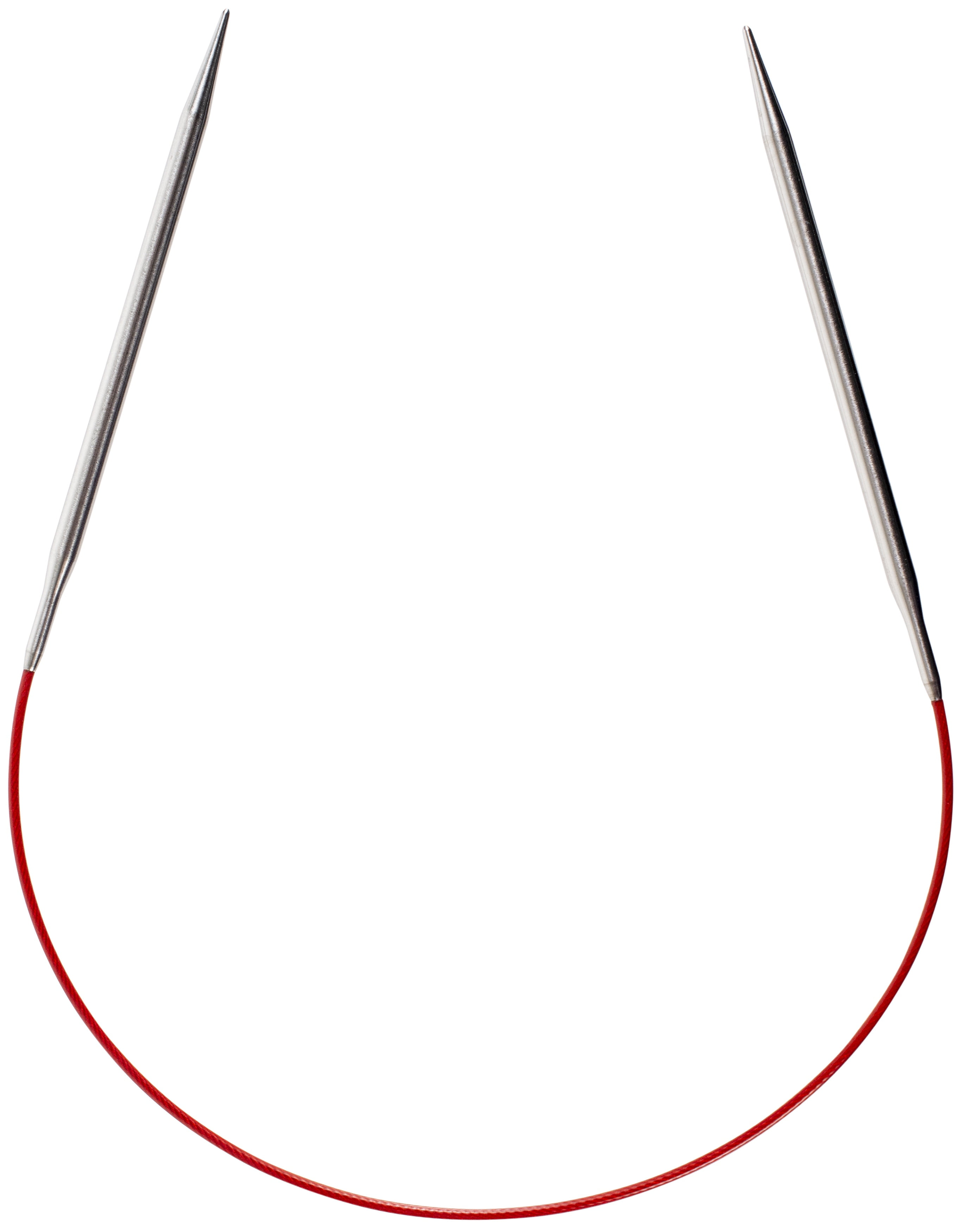 ChiaoGoo Red Lace Stainless Circular Knitting Needles 16" -Size 6/4mm ...