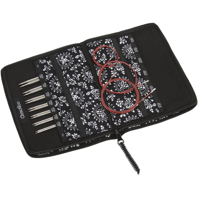 ChiaoGoo TWIST 5-Inch Stainless Steel Red Lace Interchangeable Knitting ...