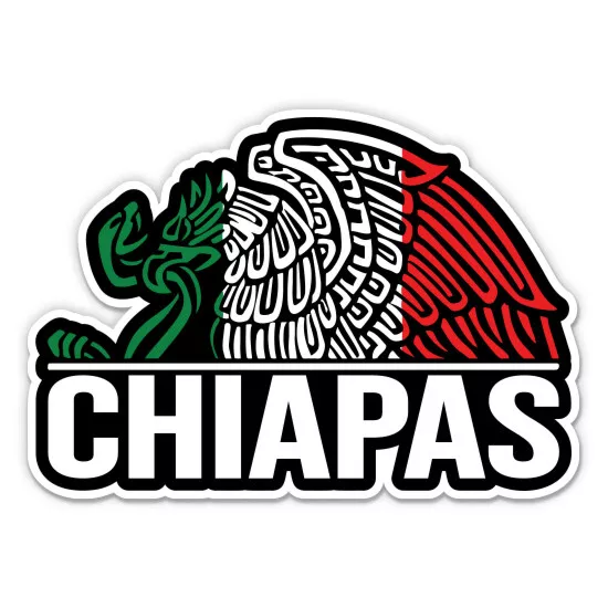 Chiapas Mexico Mx Bandera Sticker Phone Decal Water Bottle Stickers Car Decals, Laptop Sticker ...