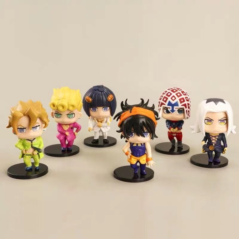 Chibi Action Figure Sets JoJo's Bizarre Adventure (Variants Available ...