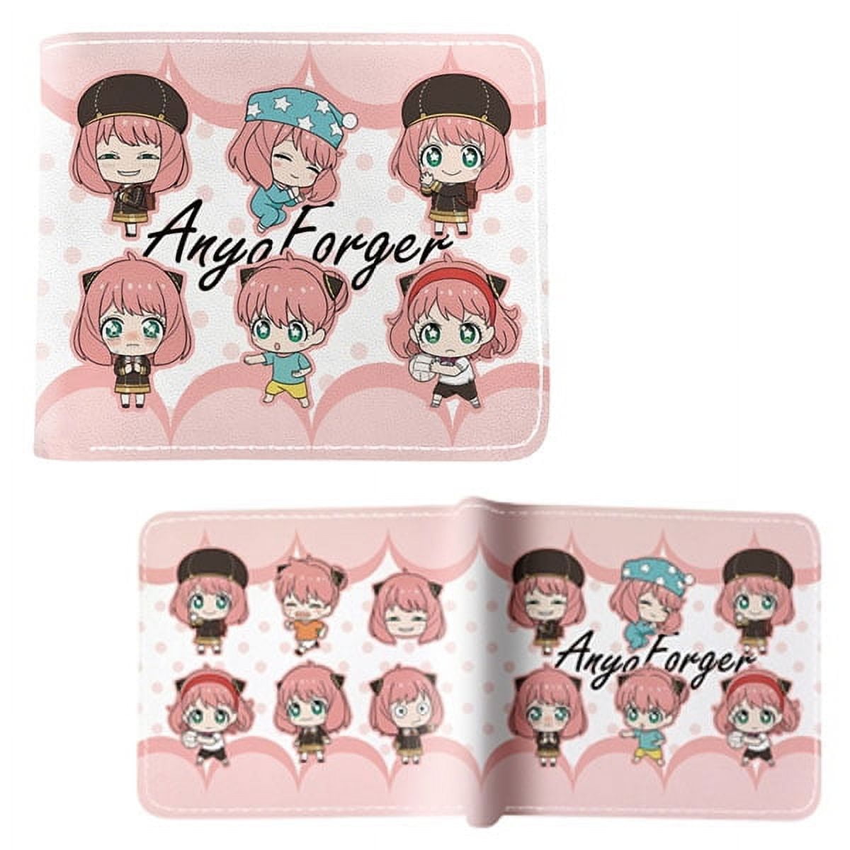 Chibi Anya Forger Poses - Spy x Family 4x5" Bi-Fold Wallet - Walmart.com