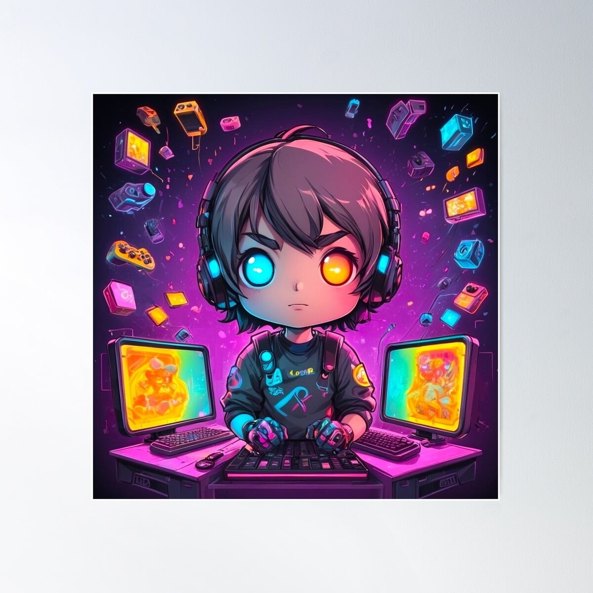 Chibi Arcade Academy: Highly Addictive Neon Gaming Meets Learning ...