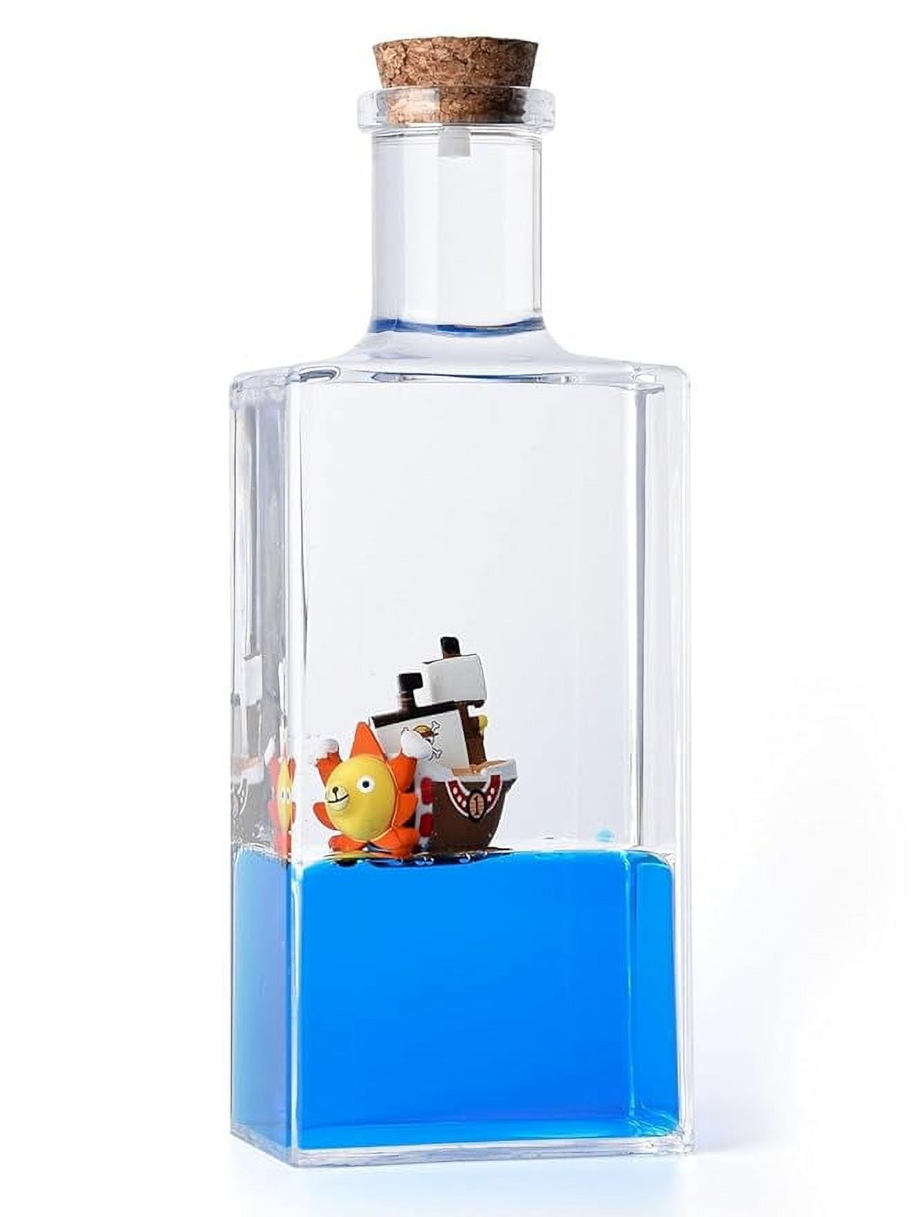 Chibi Bottle, One Piece Anime Inspired Decorative Unsinkable Pirate ...