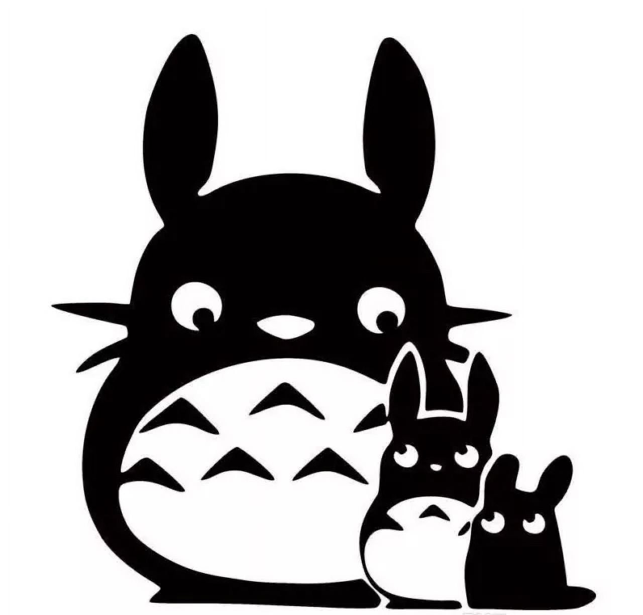 Chibi Chu Totoro Ghibli My Neighbor Totoro Sticker Car Sticker Anime ...