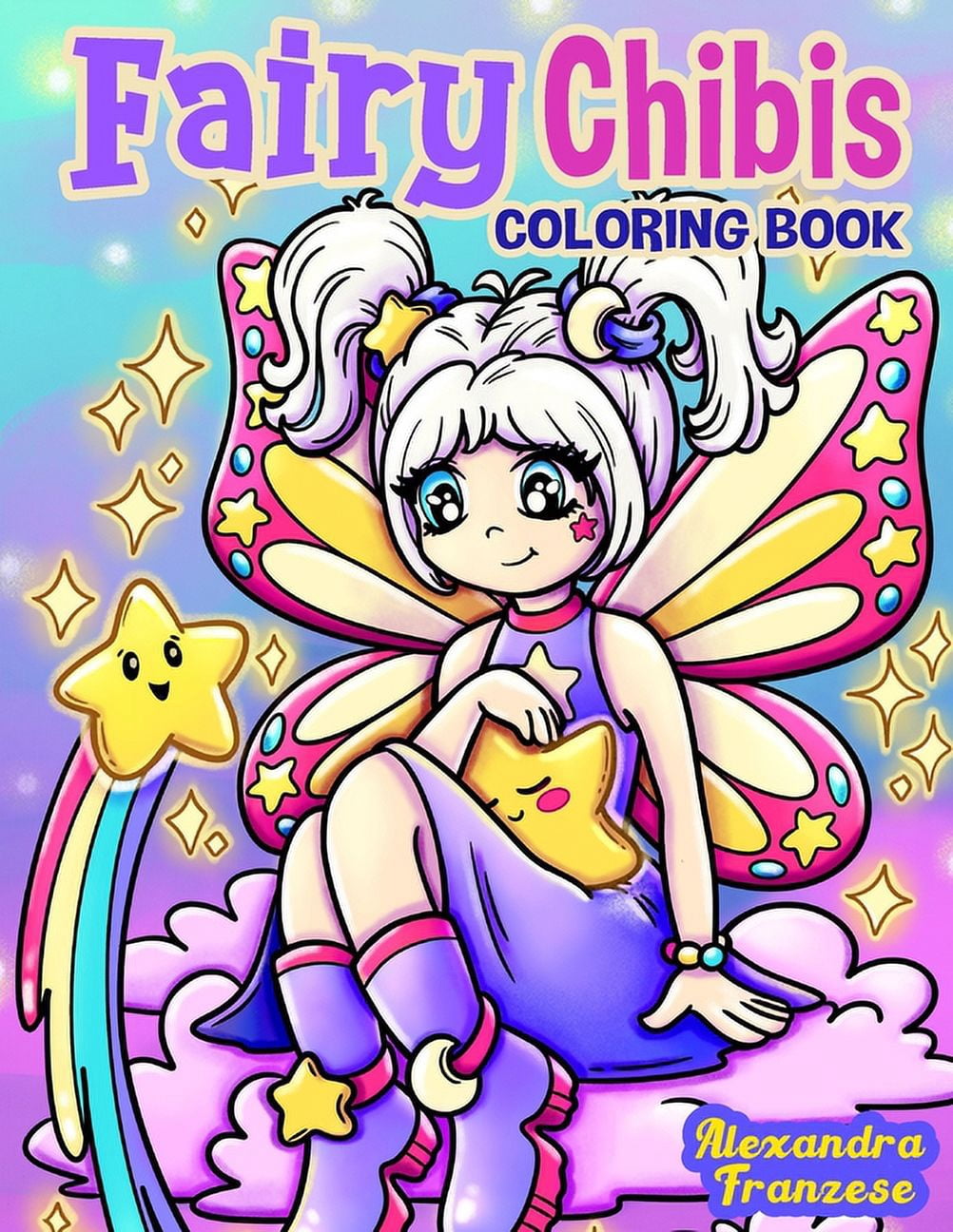 Chibi Coloring Books Fairy Chibis Coloring Book: Magical Chibi ...