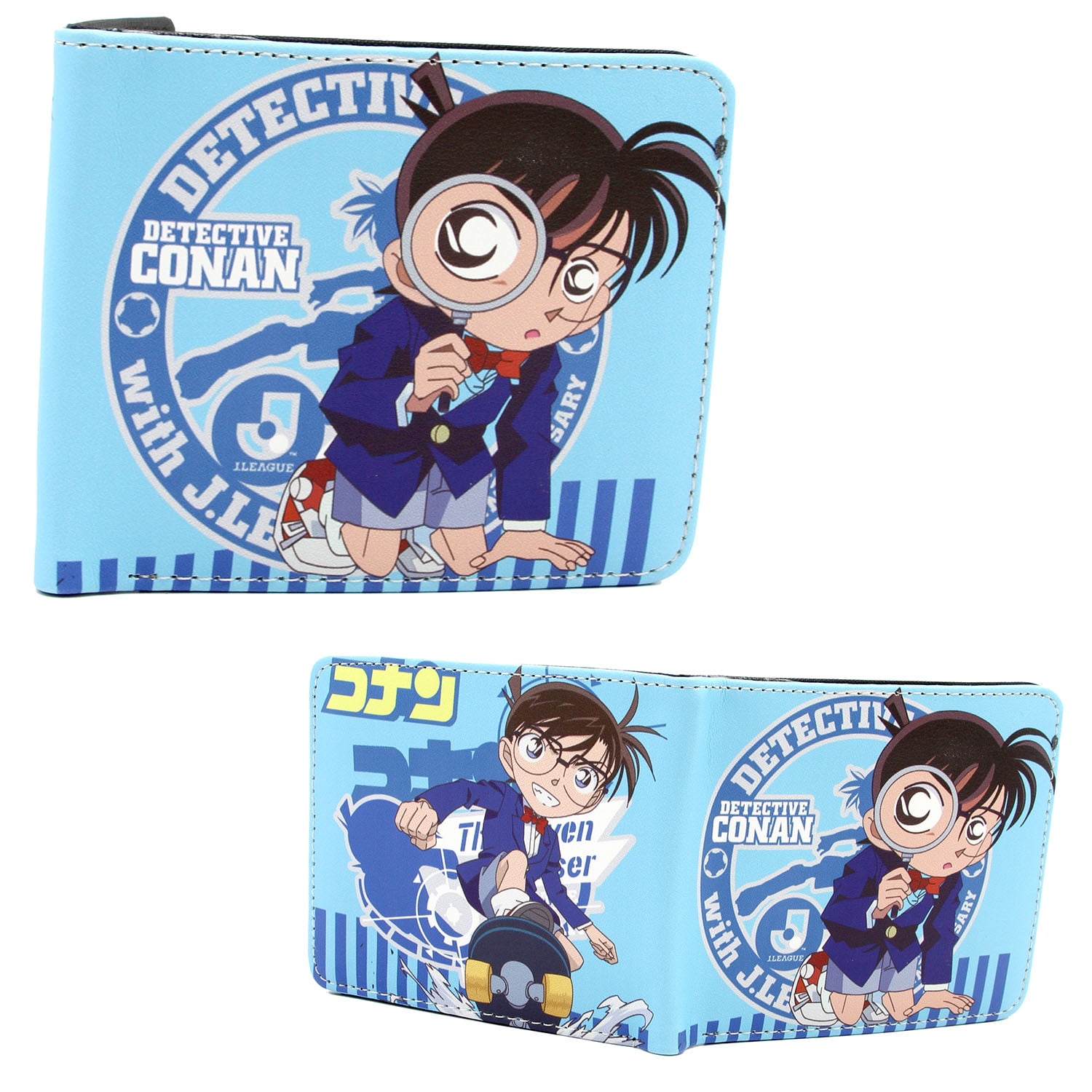 Chibi Conan Edogawa - Detective Conan 4x5" Bi-Fold Wallet - Walmart.com