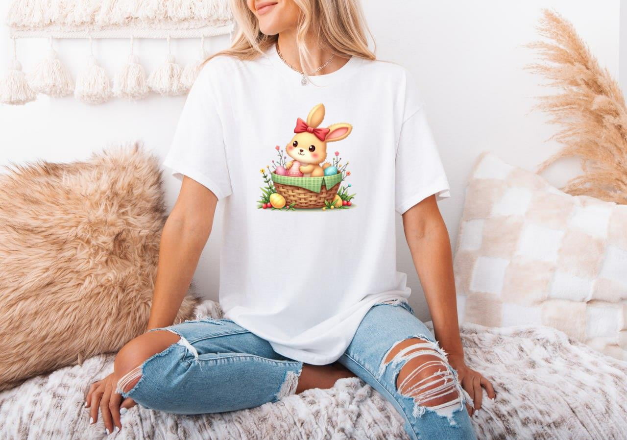 Chibi Easter Bunny Cute T-Shirt, Turn Heads with Our Bold & Stylish ...
