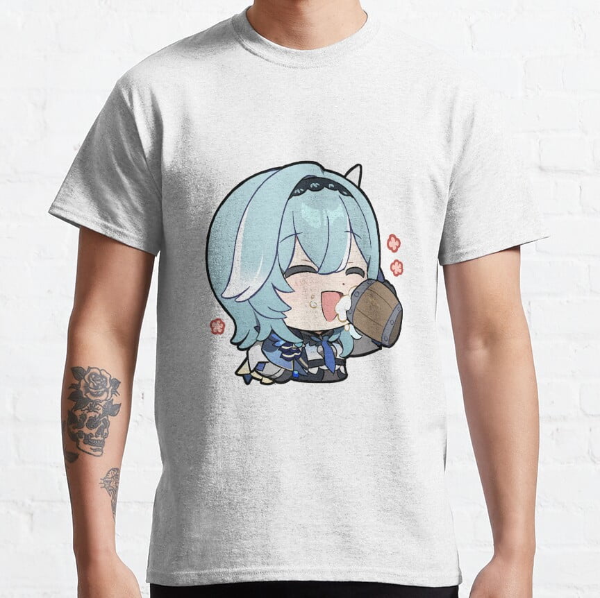 Chibi Eula - Genshin Impact Classic T-Shirt - Walmart.com