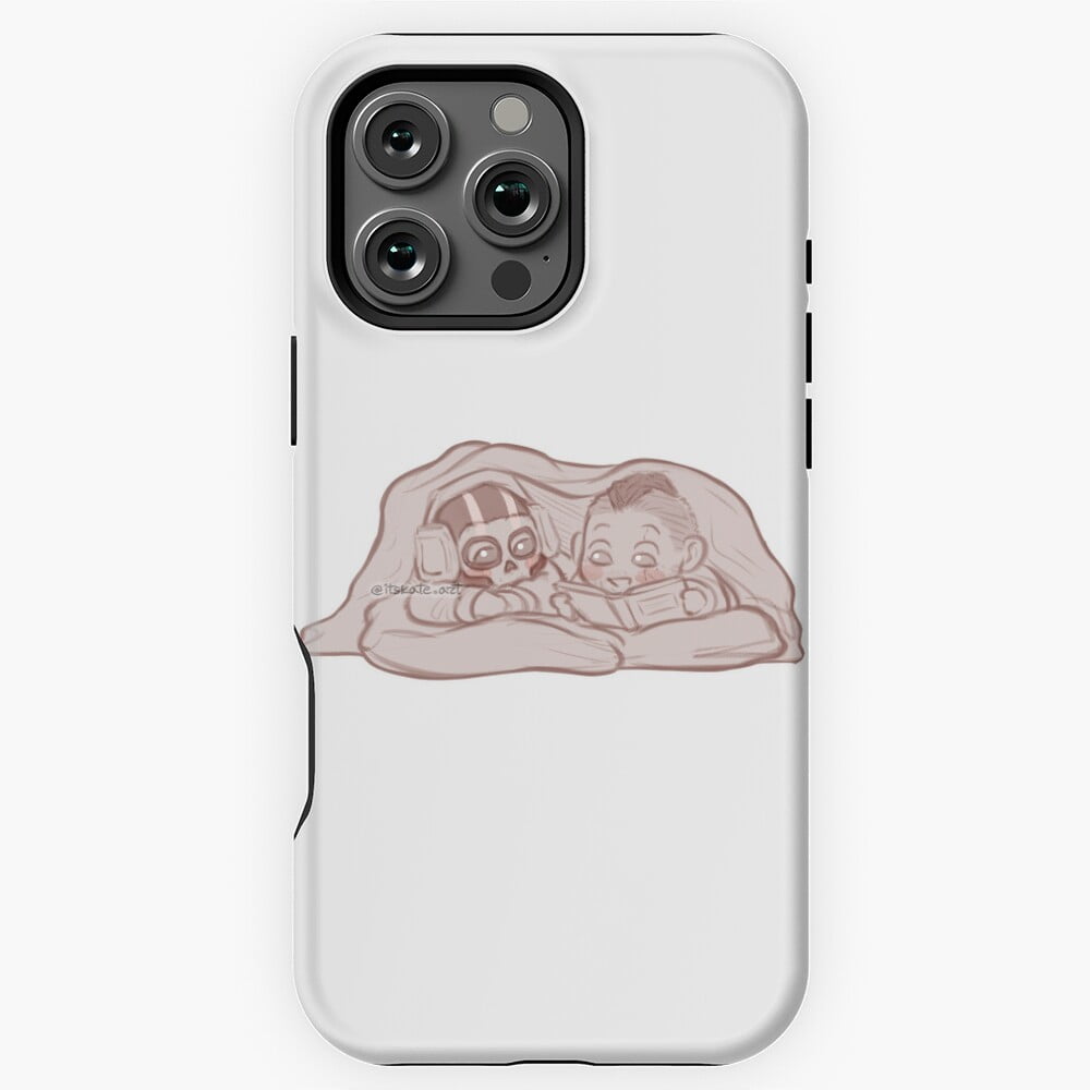 Chibi GhostSoap Cute Gamer Art Phone Case for iPhone 16 15 14 13 12 11 ...