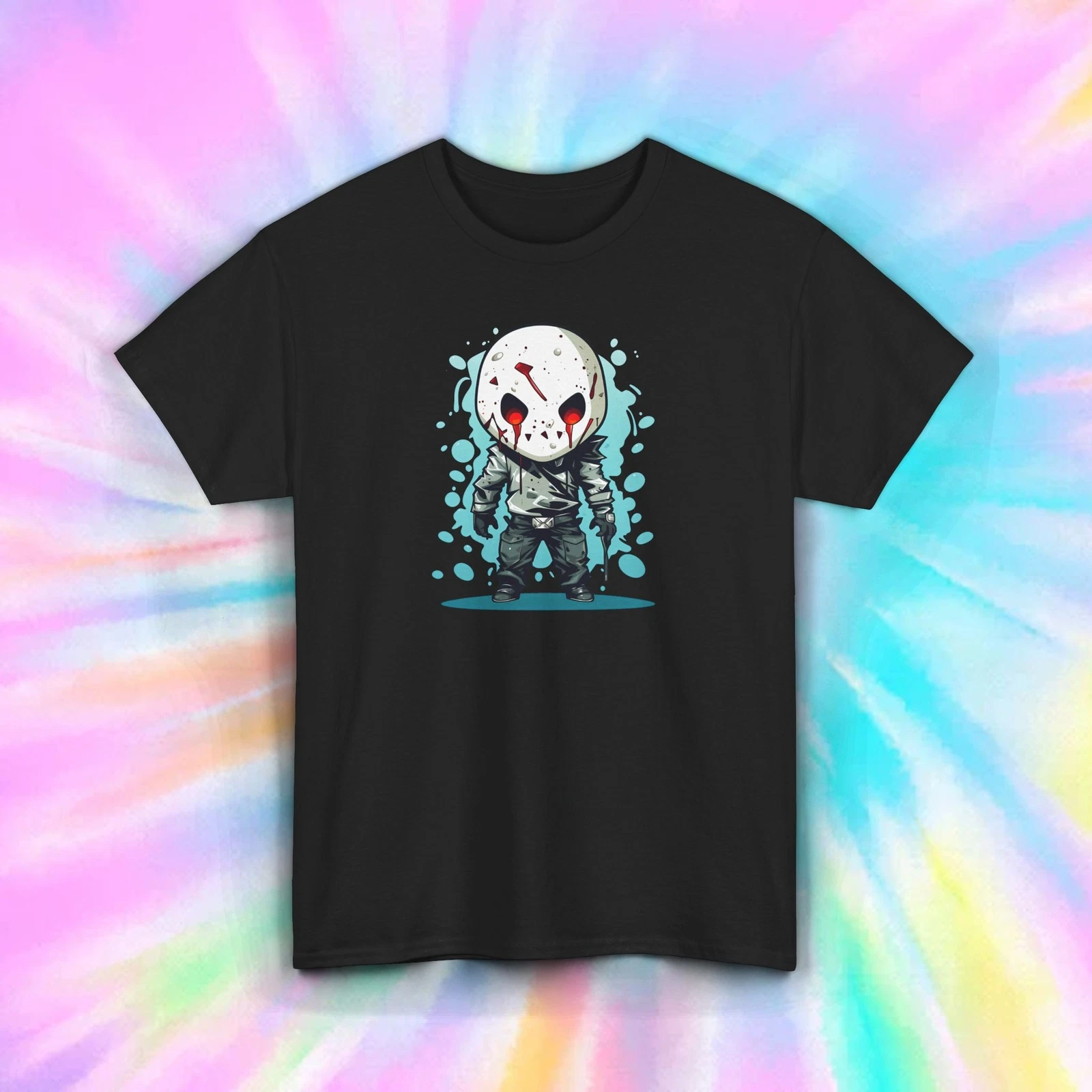 Chibi Horror Slasher Cute Eerie Killer Movie Fan Present Idea Unisex T ...