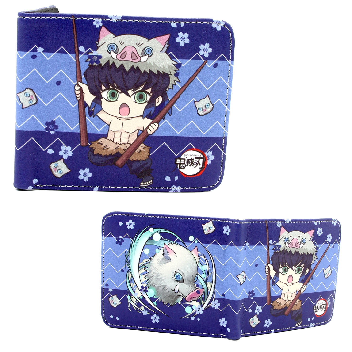 Chibi Inosuke Hashibira - Demon Slayer 4x5" Bi-Fold Wallet - Walmart.com