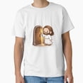 Chibi Jesus Knocking Door Cute Revelation Shirt, Casual Graphic Tee ...