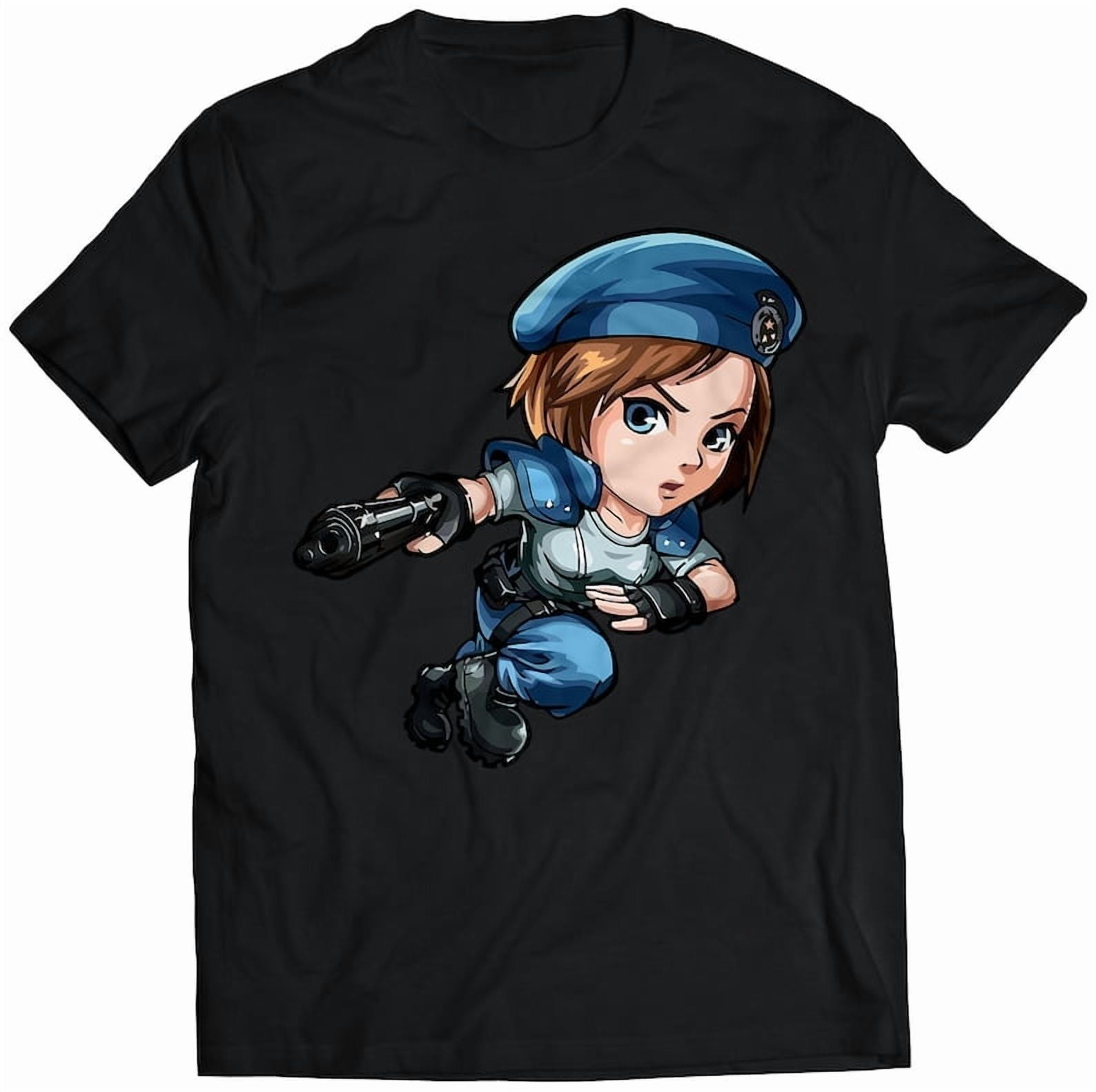 Chibi Jill Valentine Premium Unisex T-shirt (vectorized Design ...