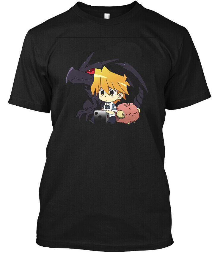 Chibi Joey Wheeler & Red Eyes Black Dragon Yu-Gi-Oh MAN WOMAN T-Shirt S ...