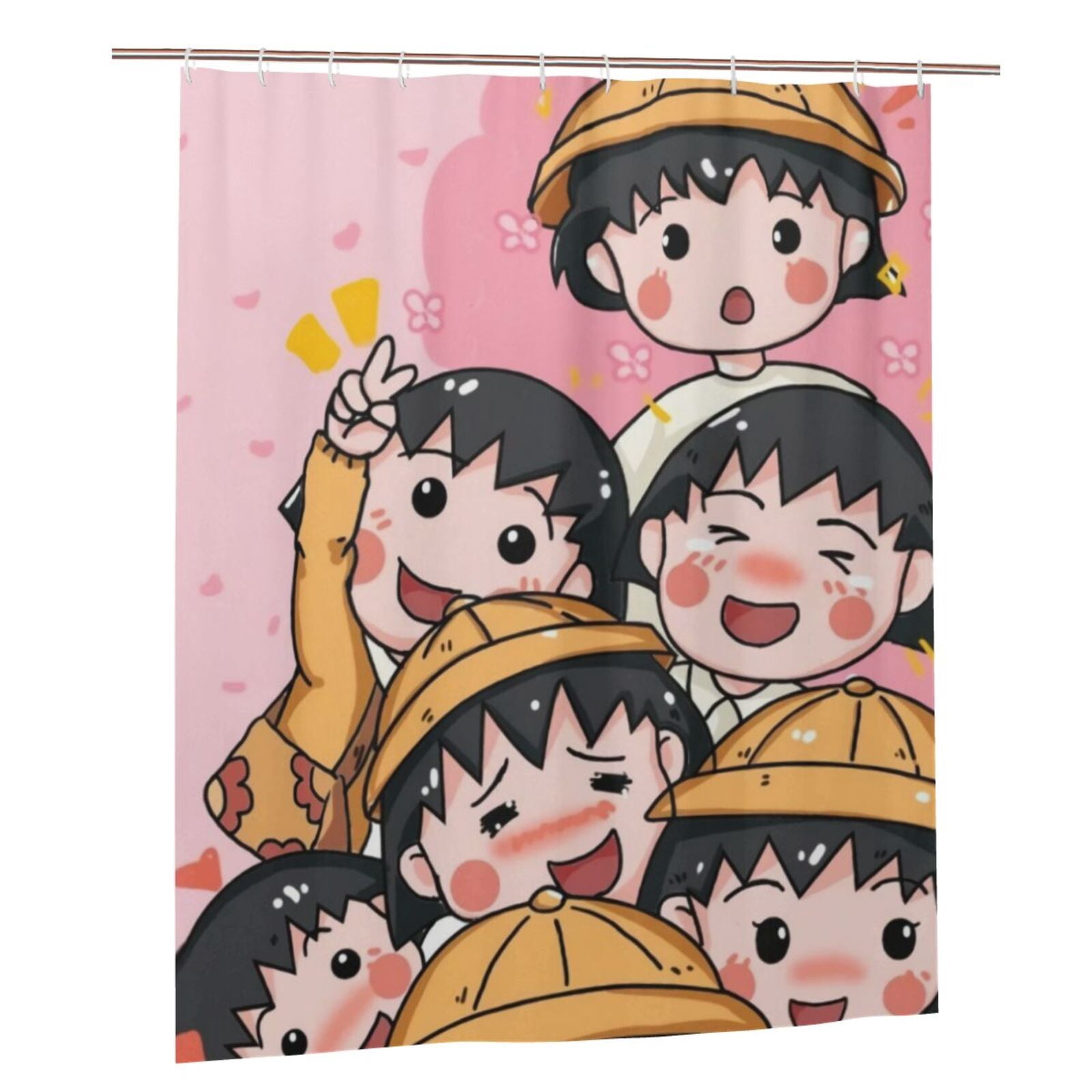 Chibi Maruko-Chan Custom Photo Shower Curtains Custom Image Shower ...
