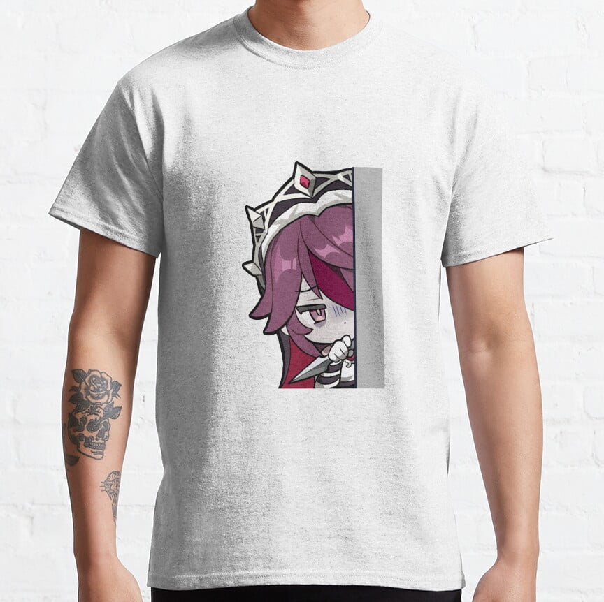 Chibi Rosaria - Genshin Impact Classic T-Shirt - Walmart.com