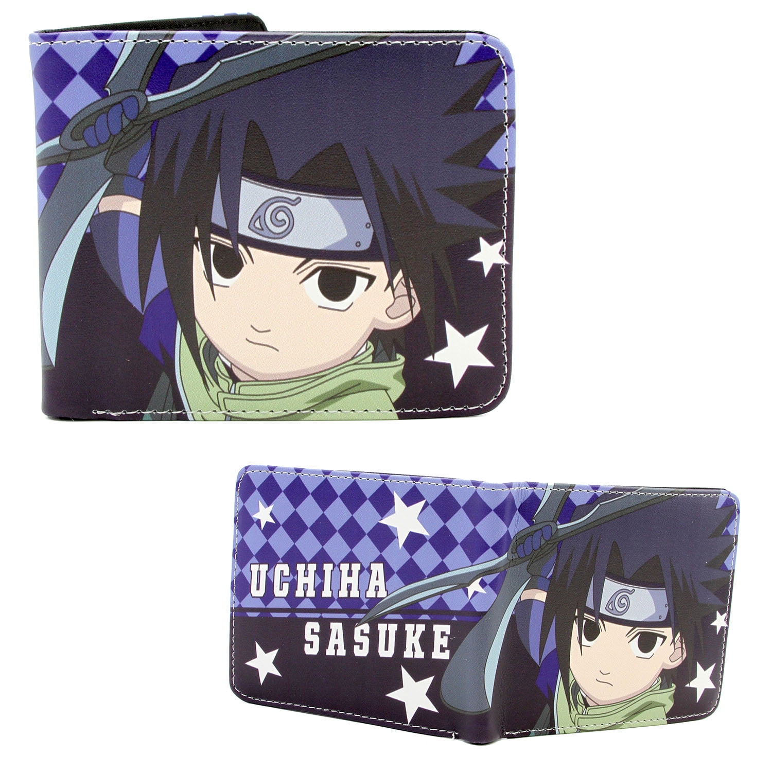 Chibi Sasuke Uchiha - Naruto 4x5" Bi-Fold Wallet - Walmart.com