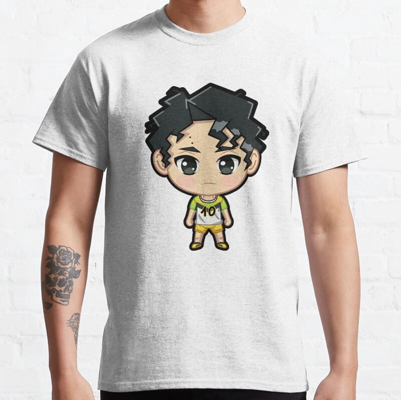 Chibi Stoic Volleyball Ace Sakusa Classic T-Shirt - Walmart.com