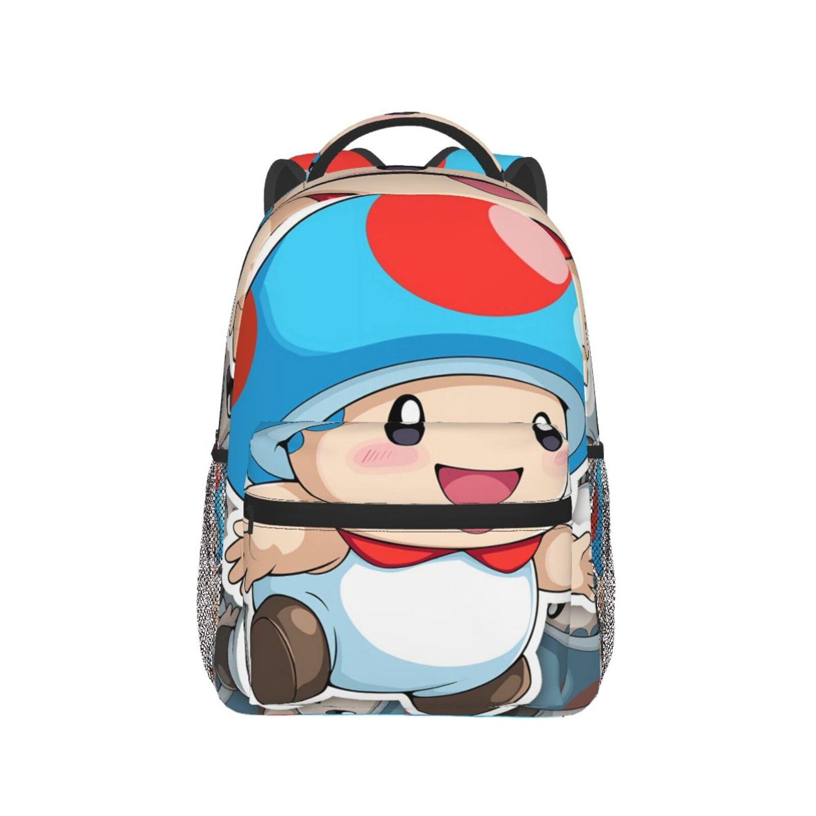 Chibi Toad Sticker Backpack 15.7 Inch,Travel Backpack Lightweight ...
