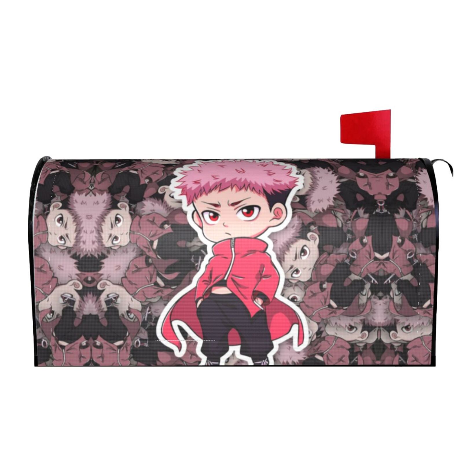 Chibi Yuji Sticker Cartoon Character Mailbox Cover Magnetic Standard ...